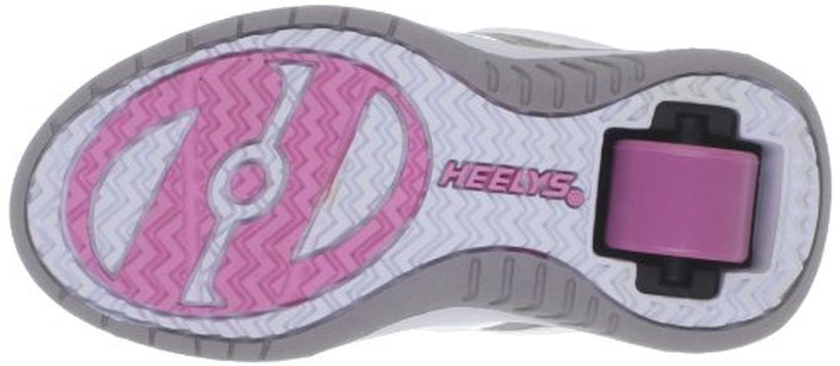 Heelys Override Skate Shoe (Little Kid/Big Kid),White/Gray/Pink,13 M US ...